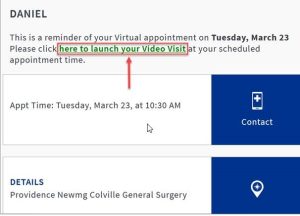Virtual Visit Instructions | The Oregon Clinic